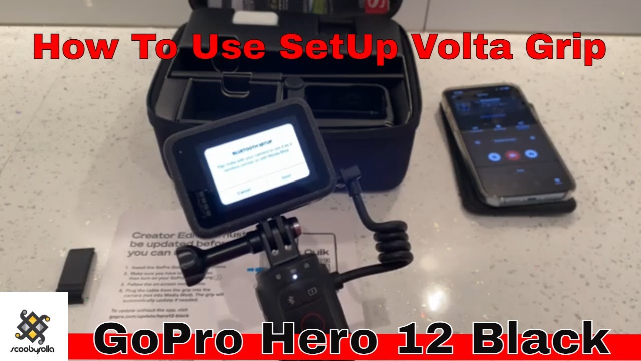 How To SetUp & Use Volta Grip GoPro Hero 12 - YouTube