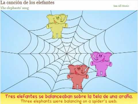 OnlineFreeSpanish - Canción los elefantes - Un elefante se balanceava ...