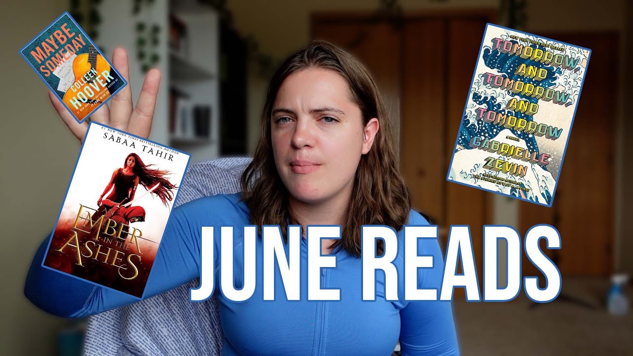 The 11 books I read in June | monthly reading wrap-up! - YouTube