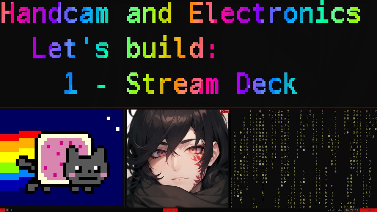 [VTuber EN] ΦωΦ! Handcam and Electronics, let's build: 1 - Stream Deck! (part 2) - YouTube