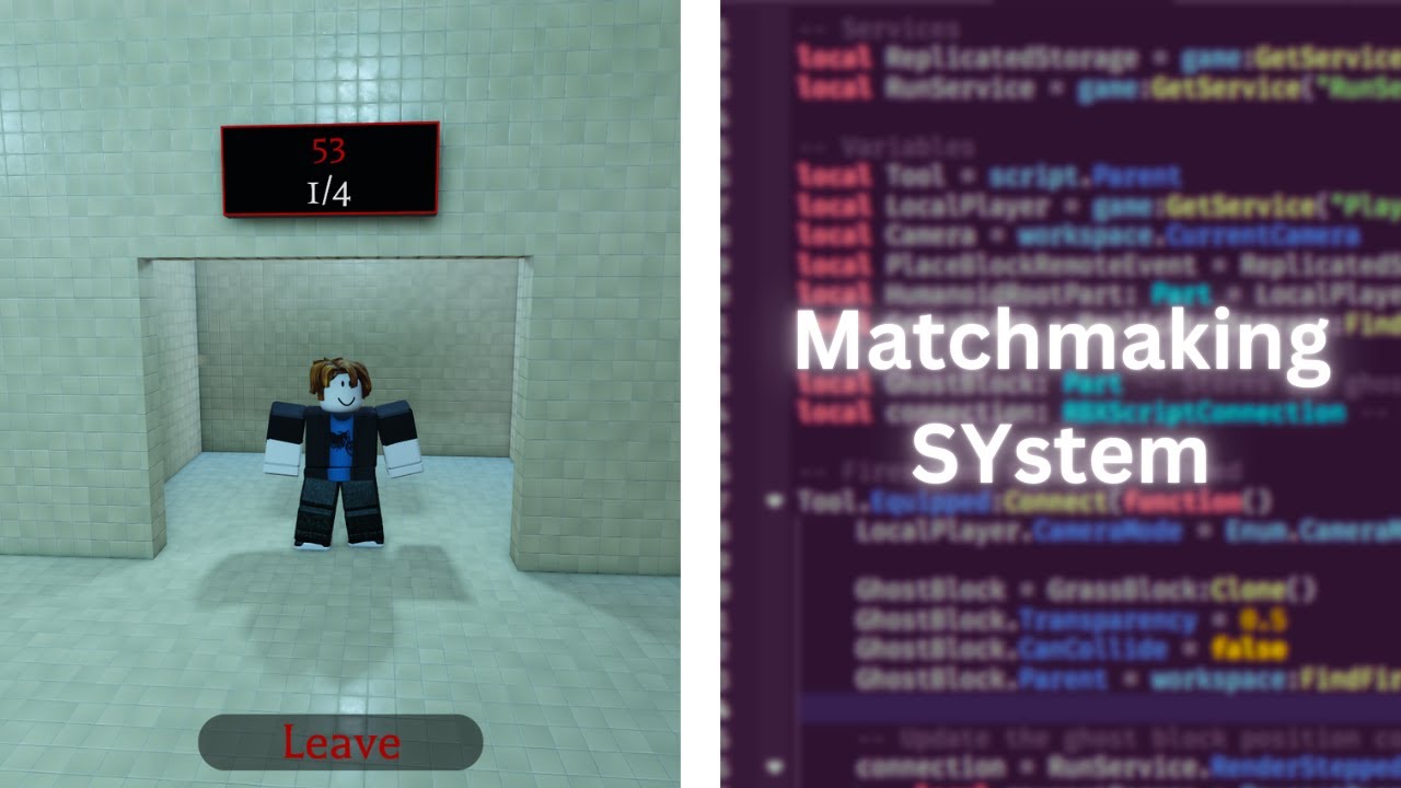 🛠️Advanced Roblox Lobby System | Matchmaking & Teleport (Roblox Studio ...