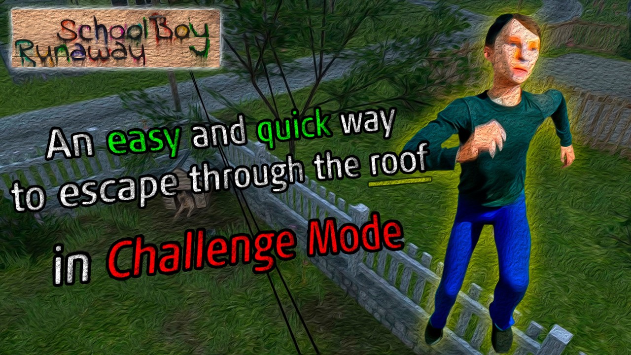 Schoolboy Runaway - Easy Gameplay On Challenge Mode Through The Roof ...