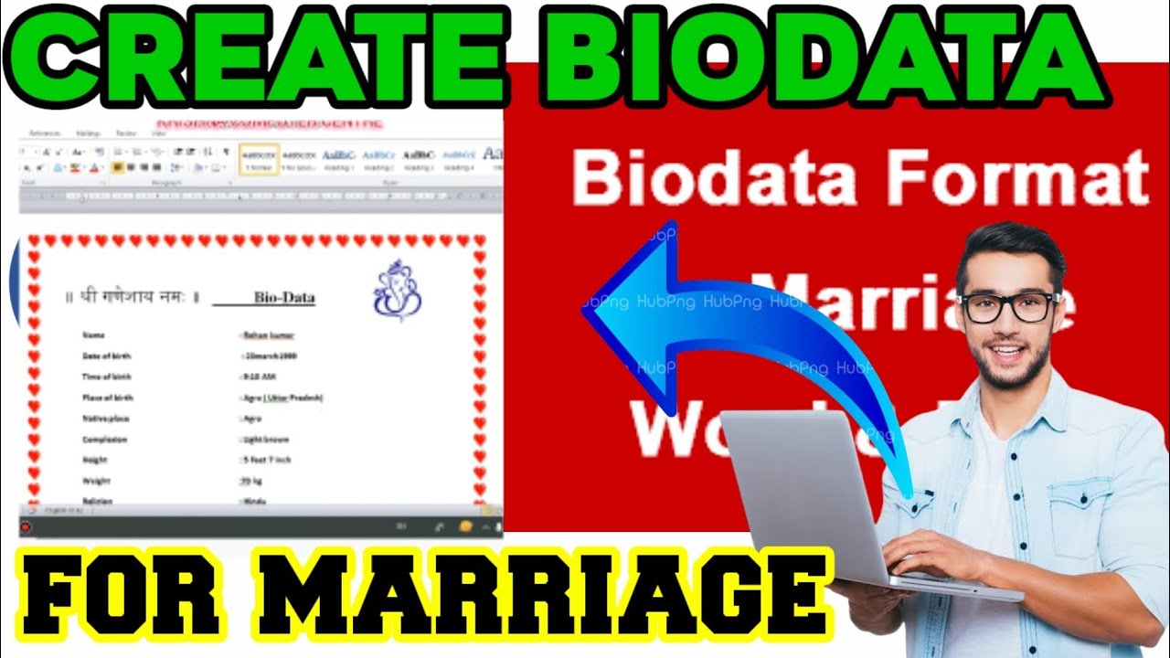 How To Make Marriage Biodata In Ms Word Ms Word Me Biodata Kaise how-to-make-marriage-biodata-in-ms-word-ms-word-me-biodata-kaise