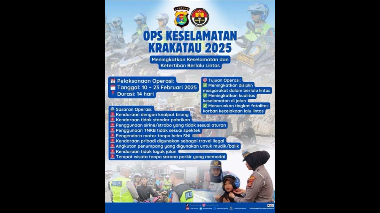 Operasi Keselamatan Krakatau 2025 - YouTube