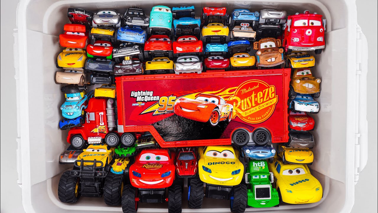 Disney Pixar Cars Unboxing Review | ightning McQueen Jackson Storm ...