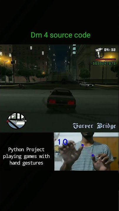 Control Games With Hand Gestures Using Python Python Open Cv Tutorials Shorts Pythoncoding 
