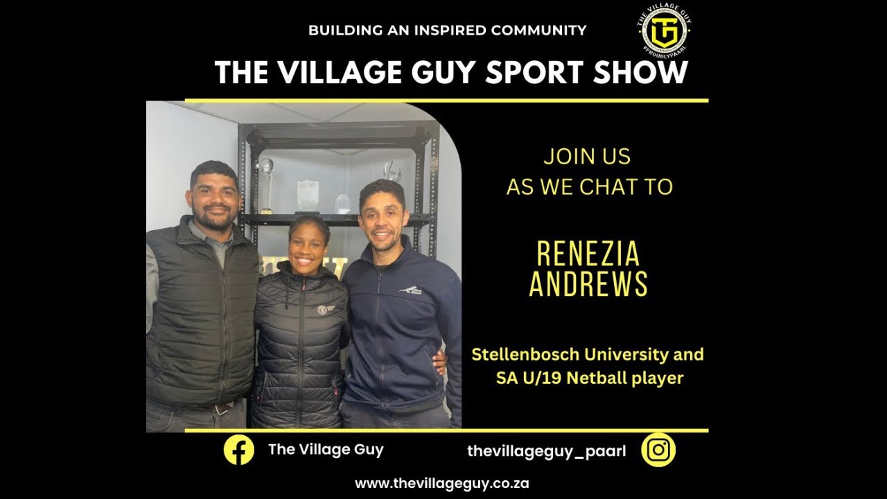 TVG Sport Show – Interview with SA Netball Player Renezia Andrews - YouTube