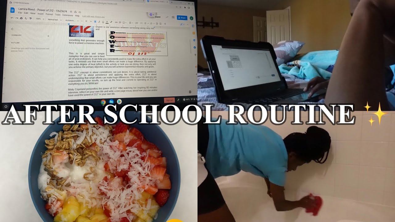MY AFTER SCHOOL ROUTINE ! - YouTube