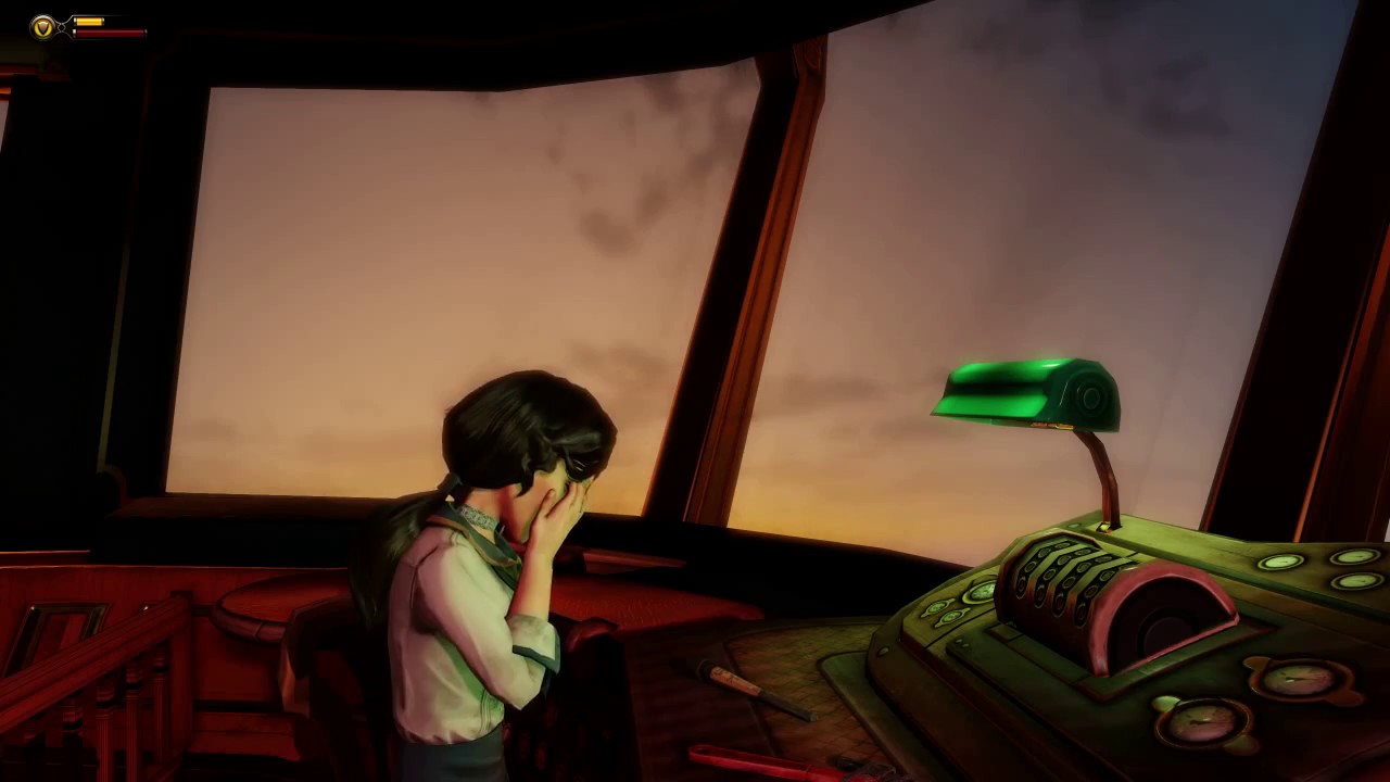 BioShock Infinite Elizabeth is crying - YouTube