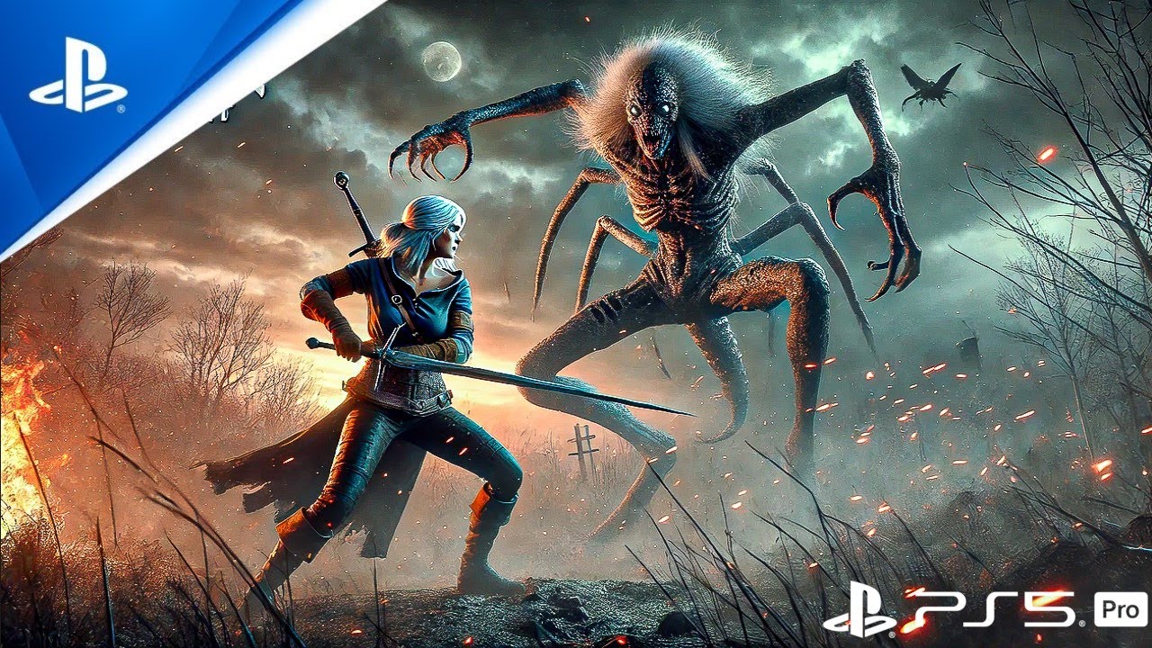 (PS5 Pro) The Witcher IV - Cinematic Gameplay Reveal Trailer [4K UHD ...