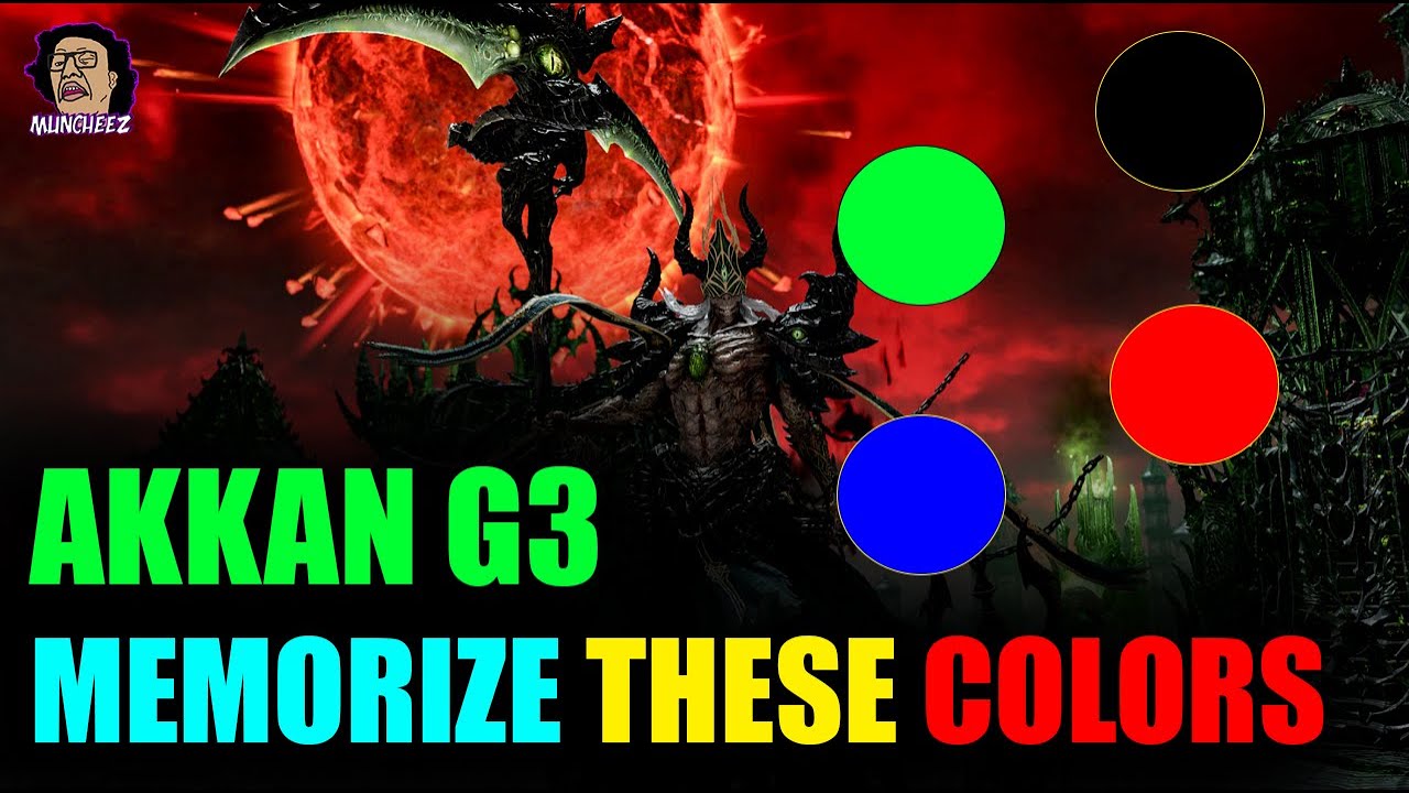 [Lost Ark] Akkan Gate 3 tips to remember the color debuffs post 125xhp ...