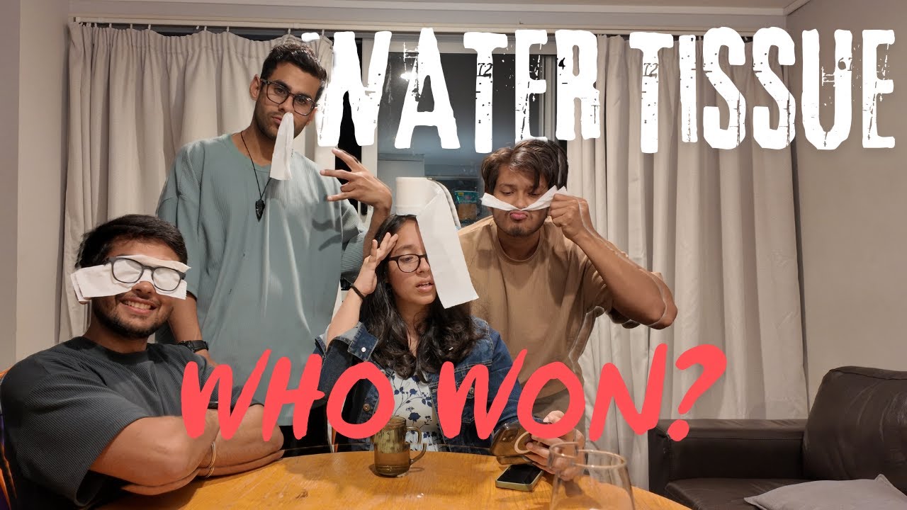 WET Tissue GAME: Can You Keep the Tissue Dry? #games - YouTube