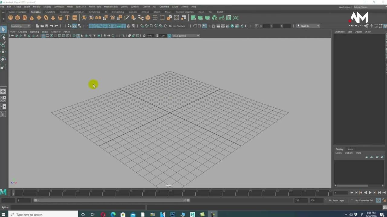 Maya Primitives, Shapes and Forms | Tutorial 04 - YouTube