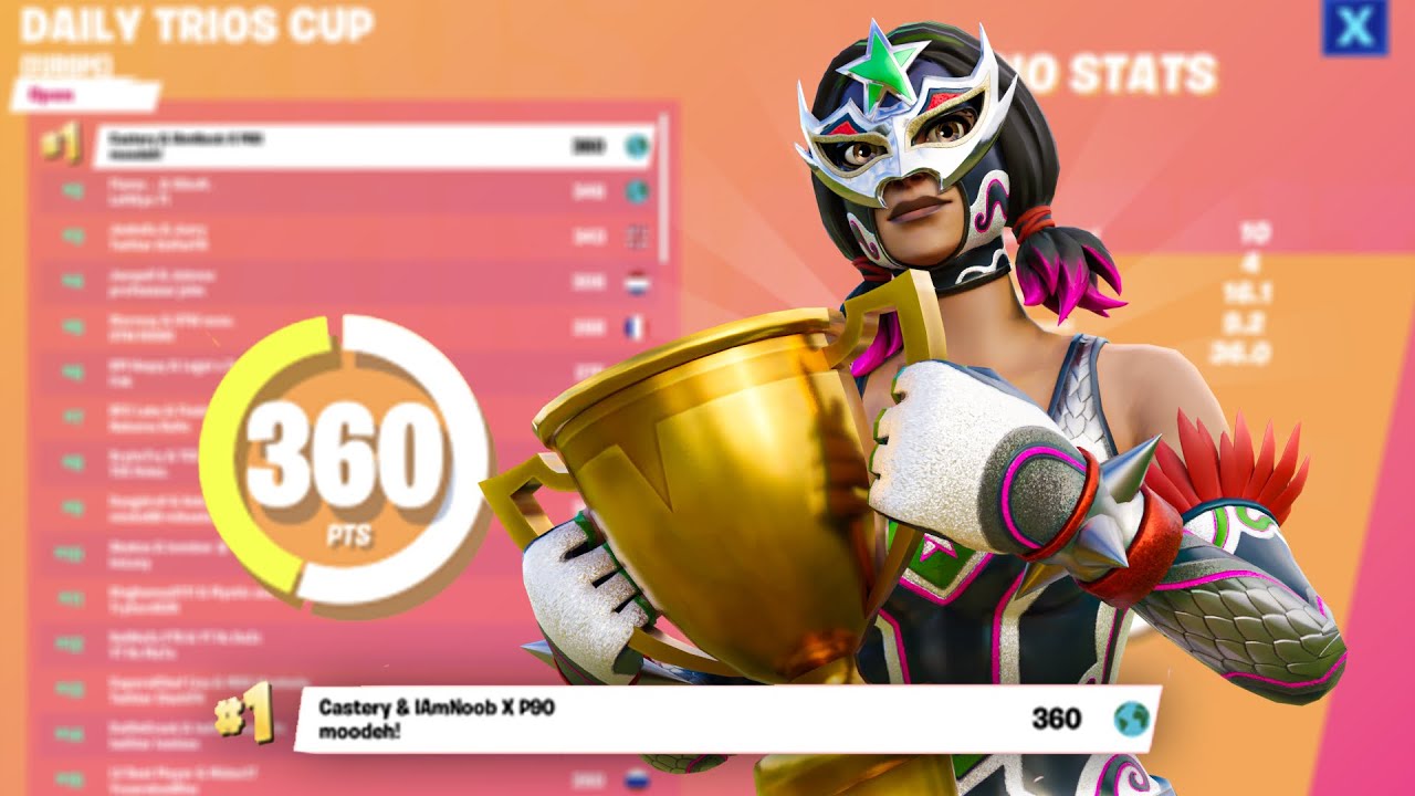 1st Place In DAILY TRIOS CUP 🏆 ($1200) - YouTube
