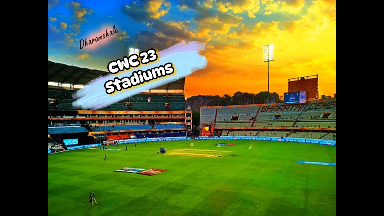 CWC India 23 Stadiums - YouTube