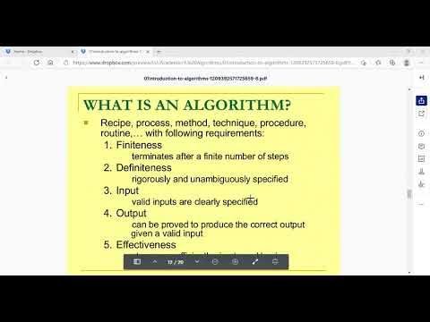1.1 Basic Discussion Regarding Algorithms and Complexity, CSE2117 ...