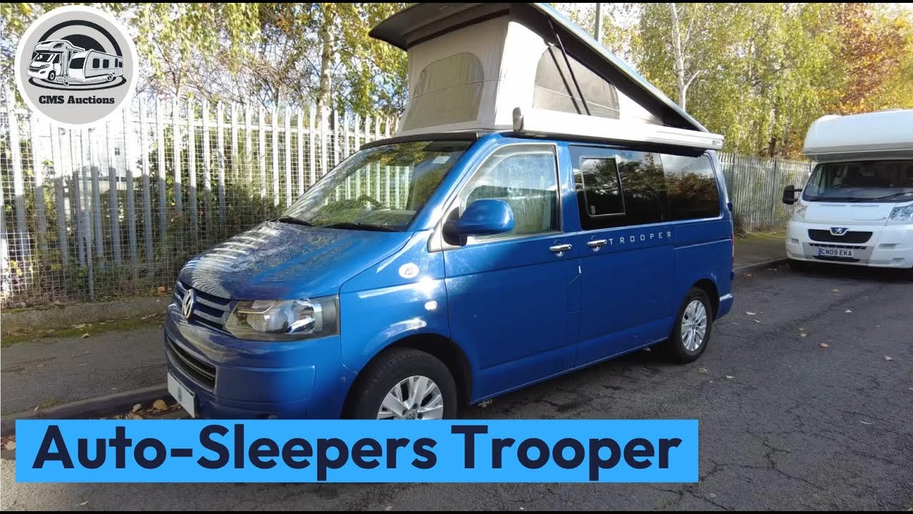 Auto-Sleepers Trooper - Motorhome Auction - YouTube