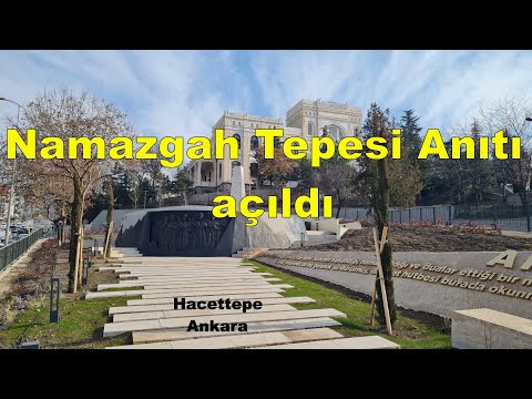 Namazgah Tepesi Anıtı yapımı bitmiş (30.01.2025)