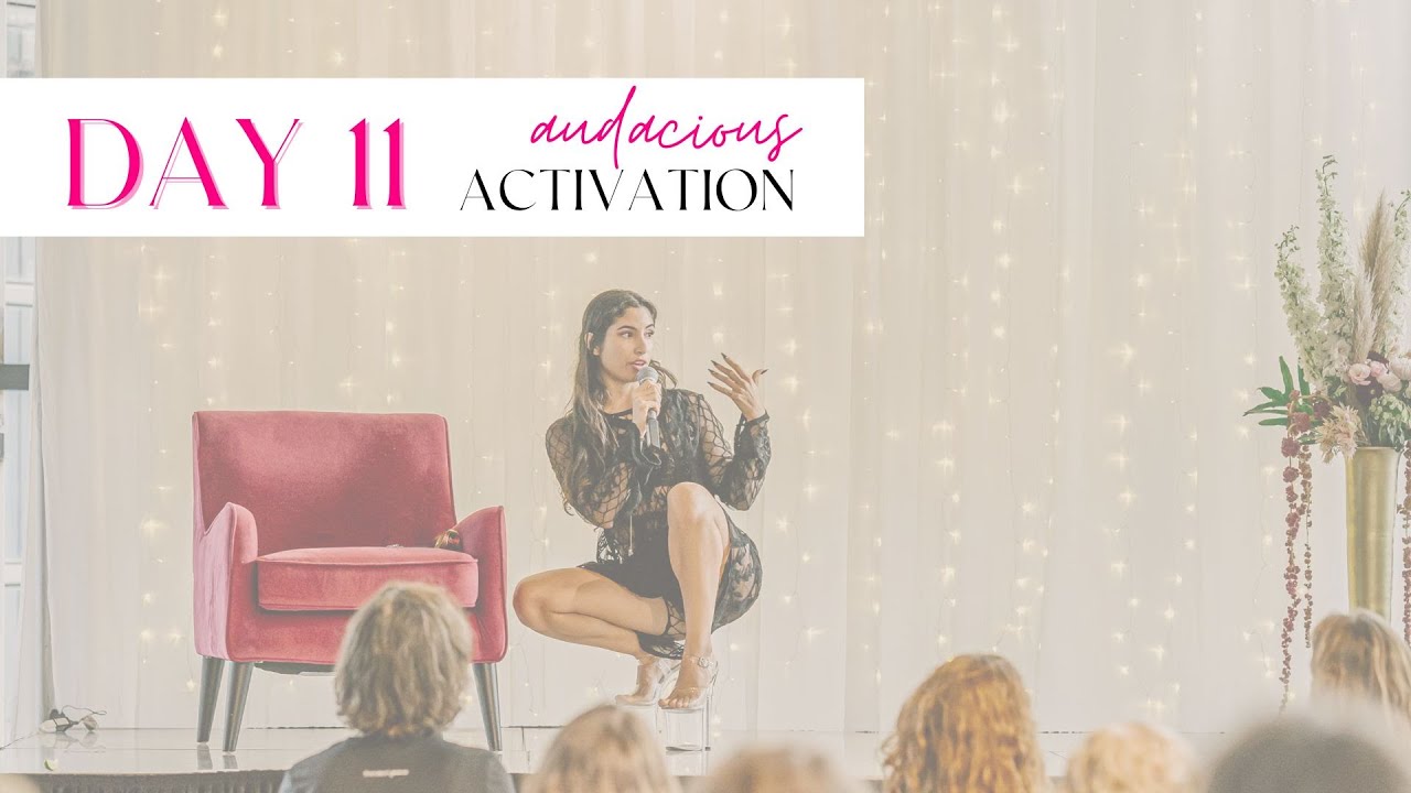 Day 11 - Audacious Activation Challenge with Wendy - YouTube