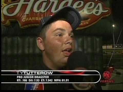 Ty Tutterow VS. Trevor Haisma St. Louis Jr. Dragster - YouTube
