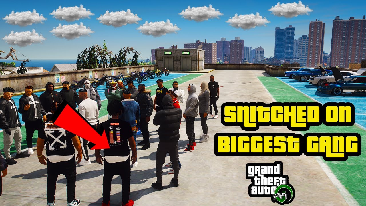 I SNITCHED on the BIGGEST GANG IN GTA 5 RP after we ROBBED THE MILITARY ...