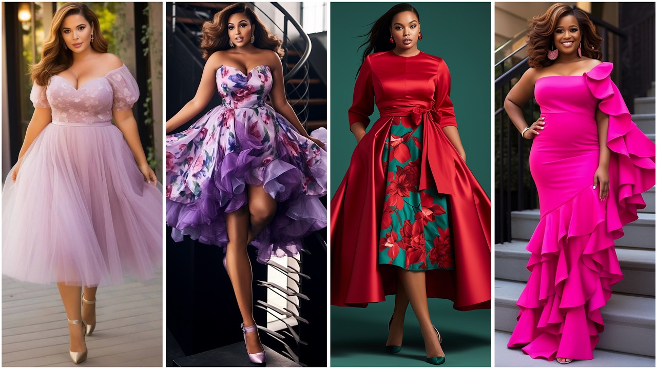 Turn Heads: The Ultimate Collection of Hot Dresses at Xpluswear - YouTube