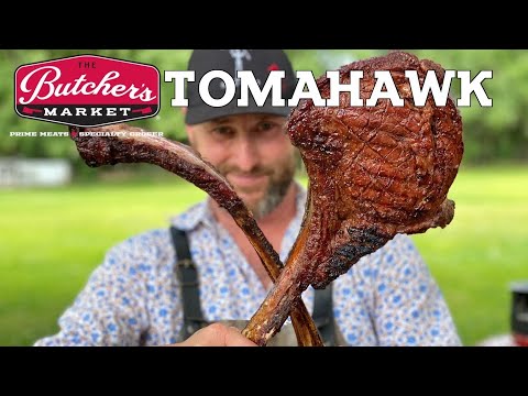 How to Cook Tomahawk Ribeye with The Butcher's Market - YouTube