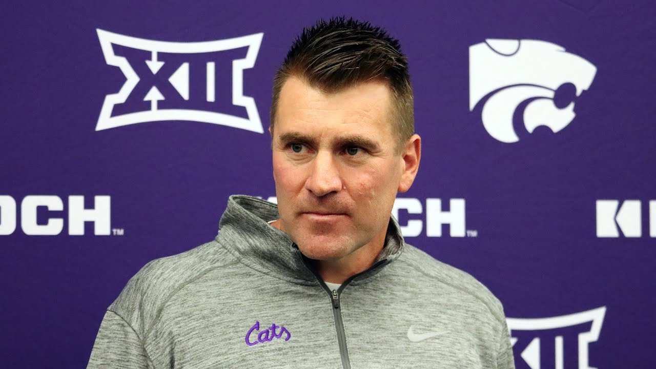 Kansas State Football | Joe Klanderman Press Conference | November 5 ...