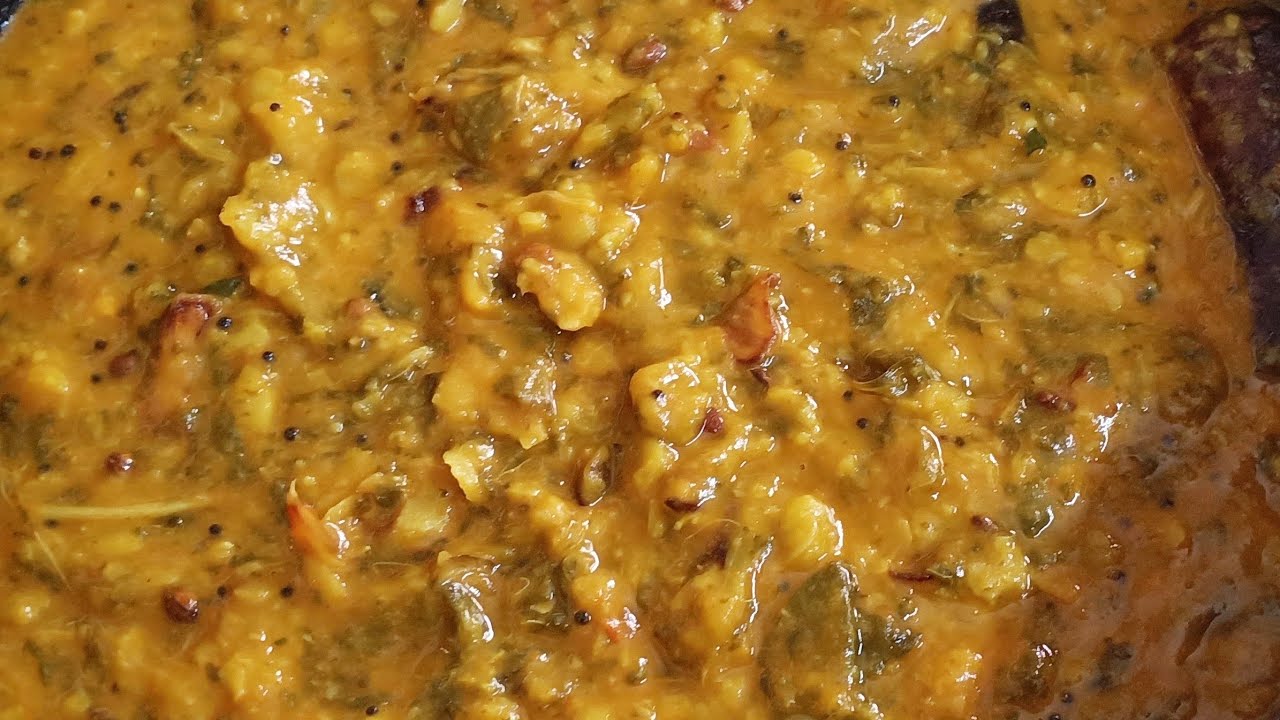 Southindian style kaccha aam,chaulai ki dal recipe|Andhra style dal ...