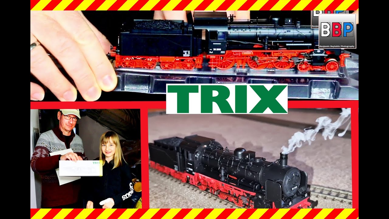 Unboxing & Test: Trix H0 - Art.Nr. 22891, Dampflokomotive Baureihe 38 ...