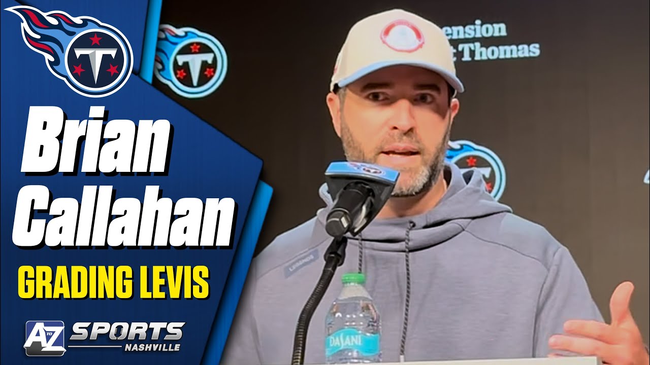 Titans HC Brian Callahan talks through Will Levis' rough day vs ...