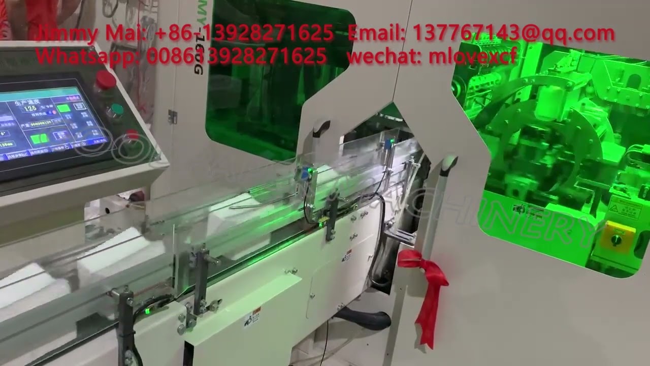 Auto Facial tissue packing machine full automatic tissue high speed ...