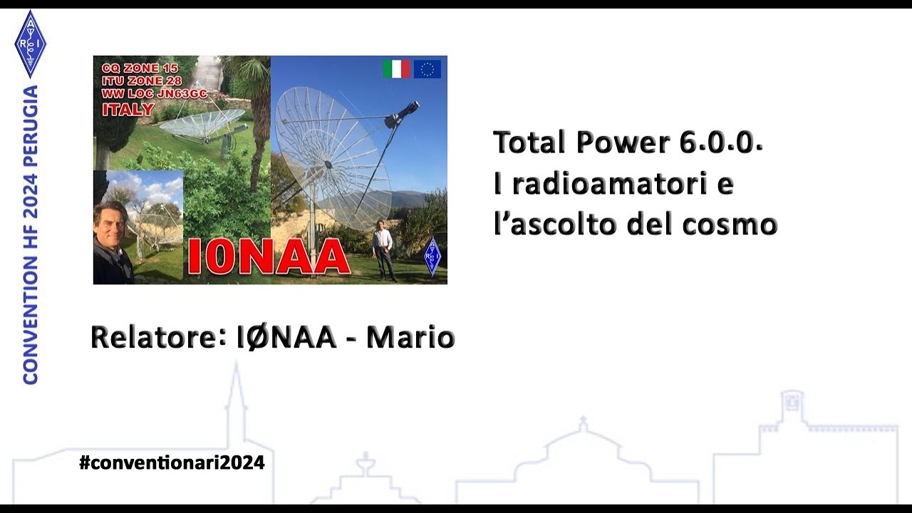 L'ascolto del cosmo - Convention ARI PG 2024 - YouTube