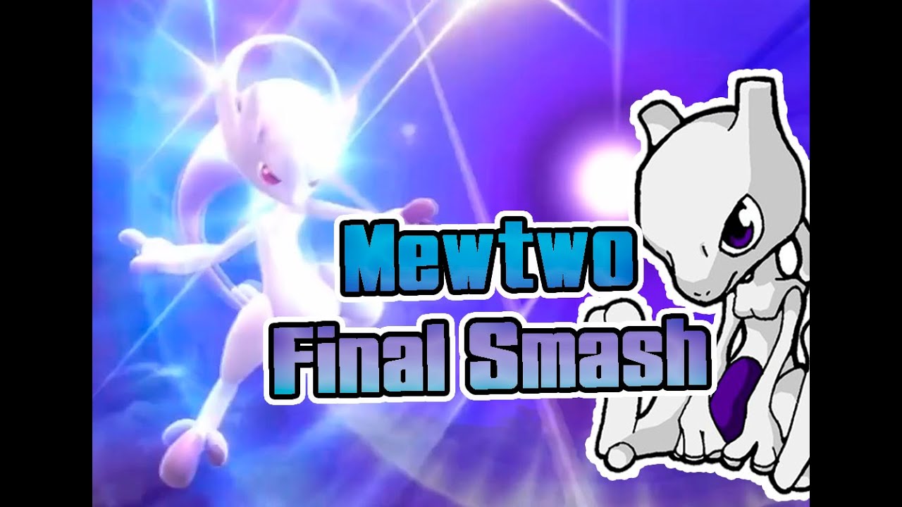 Mewtwo final smash! -Super Smash Bros (Wii U) (SMASH 4) - YouTube