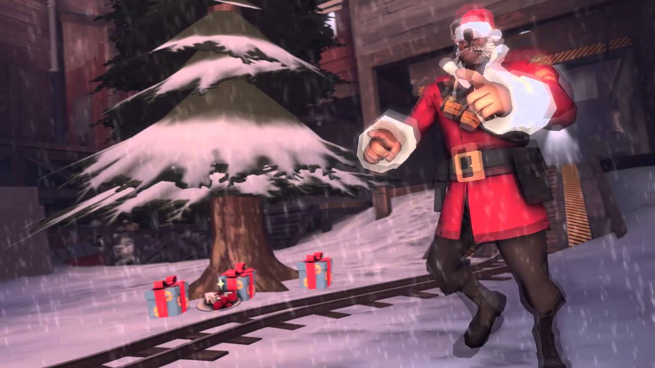TF2: Dancing Santa Solly! (SFM) - YouTube