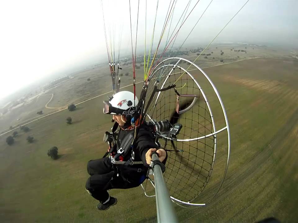 Paracell V2.5 y Obssesion 2 Uturn Electric Paramotor - YouTube