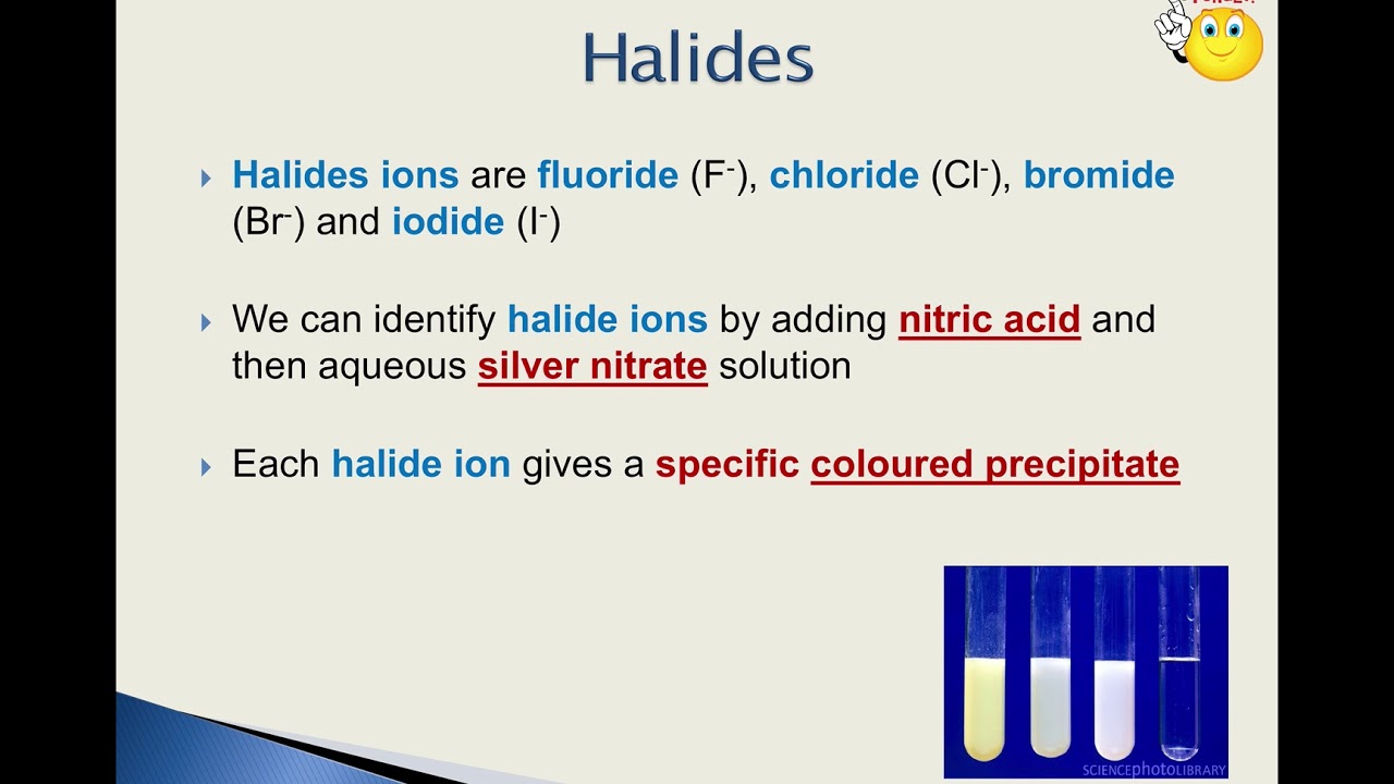AQA Chemistry - Identifying Halide Ions - YouTube