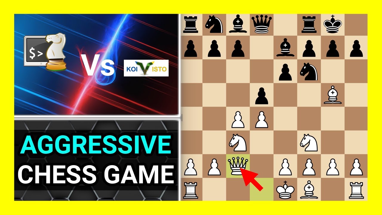 Aggressive Chess Engine Game, Booot 7.3 vs Koivisto 9.0, Watch and ...