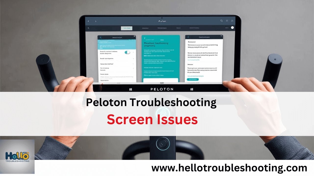 Peloton Screen Not Working? Fix Common Issues Fast! - YouTube