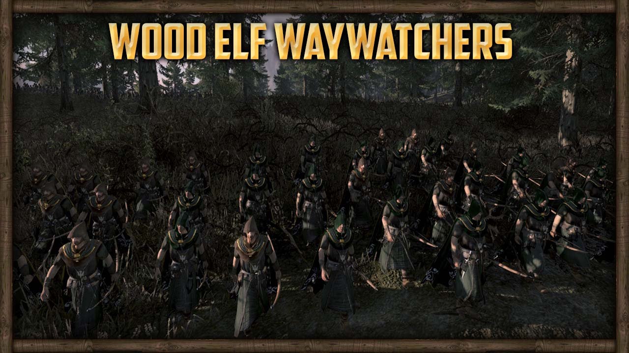 WOOD ELF WAYWATCHERS! - Warhammer Mod Review | SurrealBeliefs - YouTube