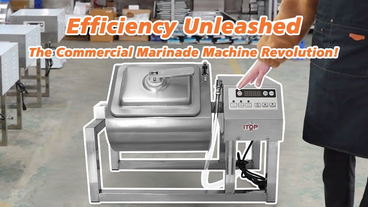 Elevate Your Marinades: The Ultimate Commercial Vacuum Marinator! - YouTube