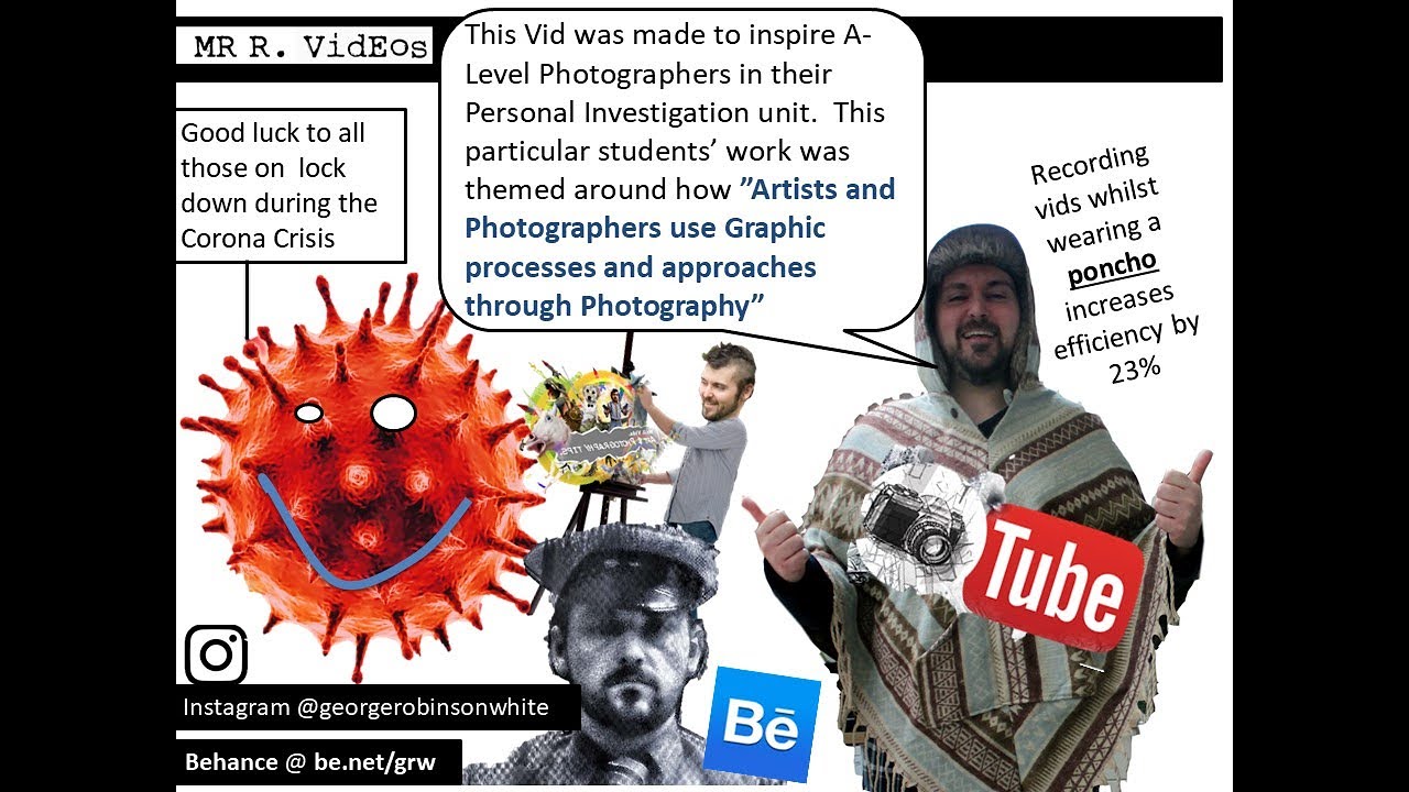A-Level Photography- Personal Investigation - Graphic Portraiture - YouTube
