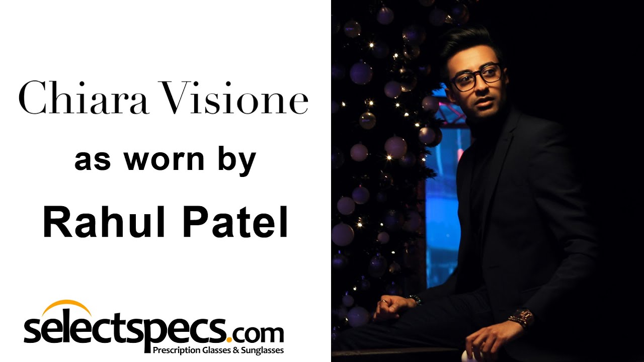 Chiara Visione UCV1001 (Shiny Black) on Rahul Patel with Selectspecs ...