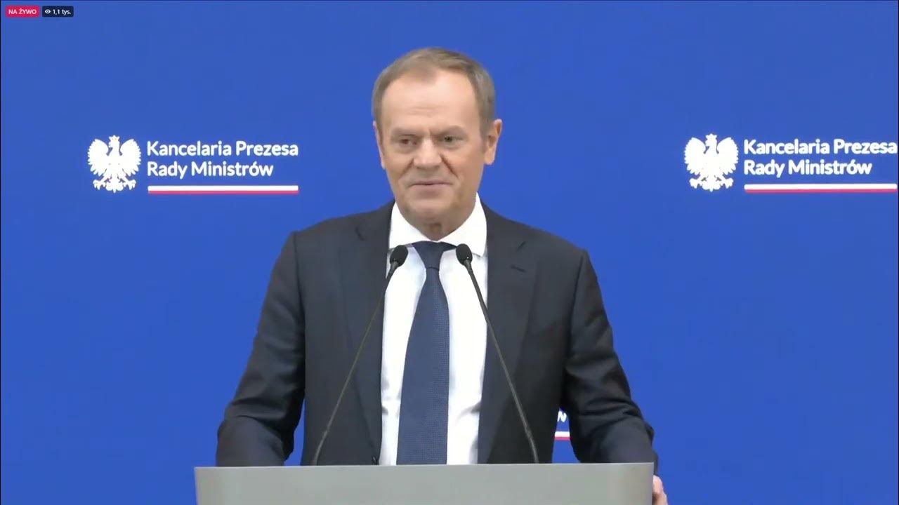 Konferencja prasowa Donalda Tuska - YouTube