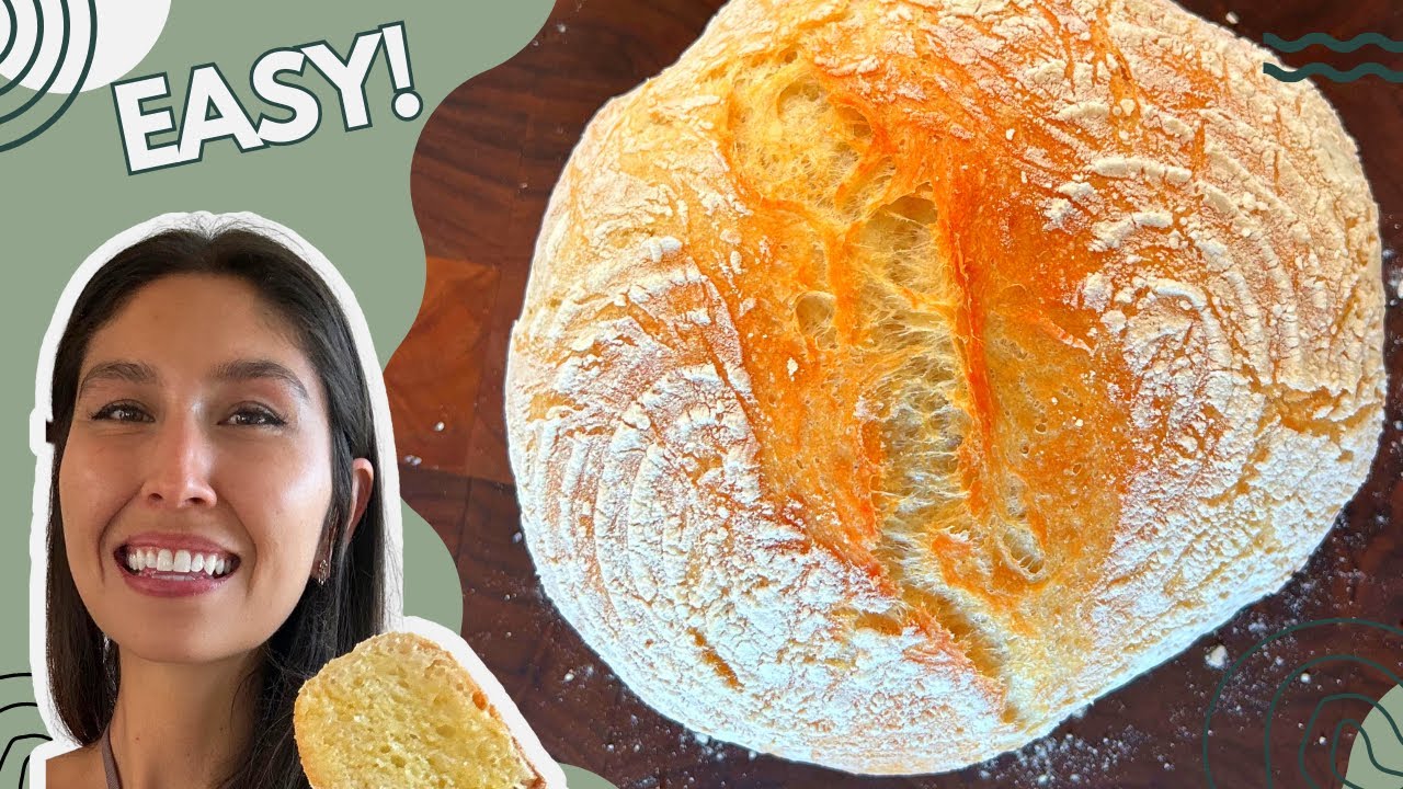 Easy Artisan Bread Recipe | Maxi's Kitchen - YouTube