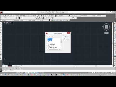 Autocad Ninja Importar Presentaciones Espacio Papel - YouTube