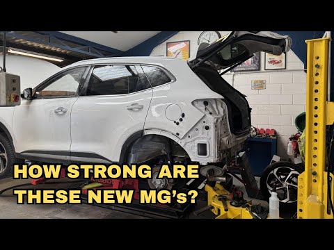 REPAIRING A 2024 MG HS THAT HAS BEEN CRASHED SEVERAL TIMES!