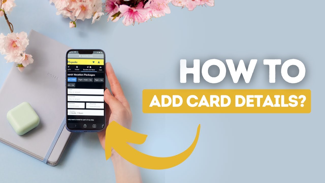 How to add card details to your account on Expedia? - YouTube