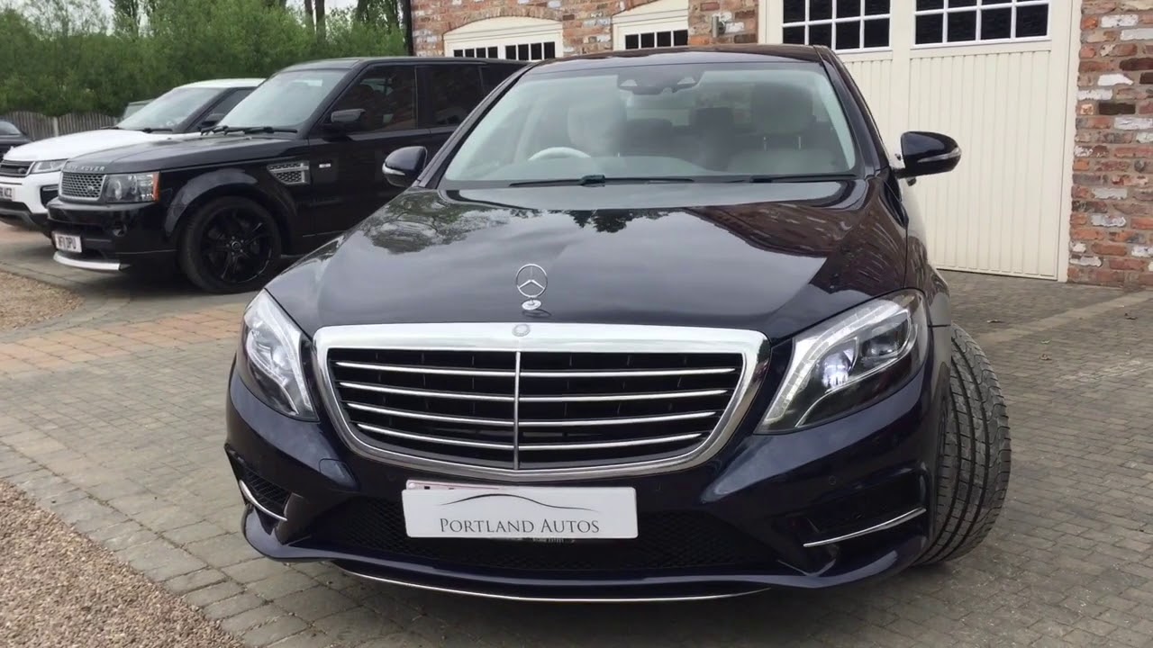 MERCEDES S-CLASS S 500 L AMG LINE FOR SALE IN CAVANSITE BLUE METALLIC ...