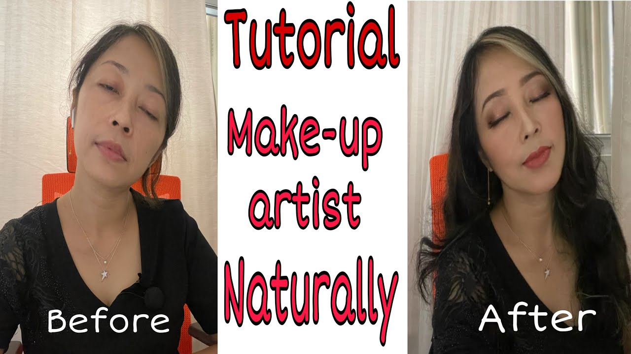 TUTORIAL MAKE-UP ARTIST NATURAL LENGKAP / HOW TO NATURALLY MAKE-UP ...